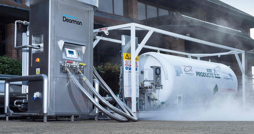Dearman unveil new liquid nitrogen refueller with Air Products - FleetPoint