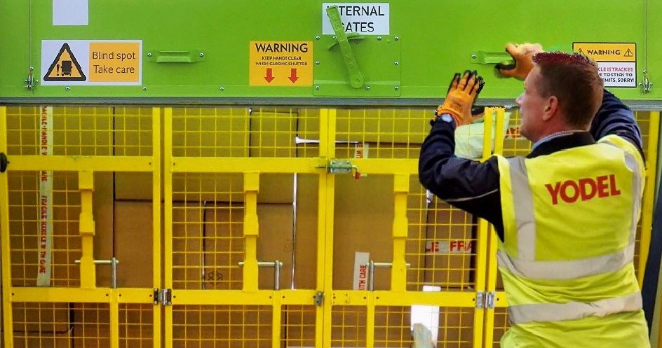 Yodel invents trailer safety gate system to reduce accidents - FleetPoint