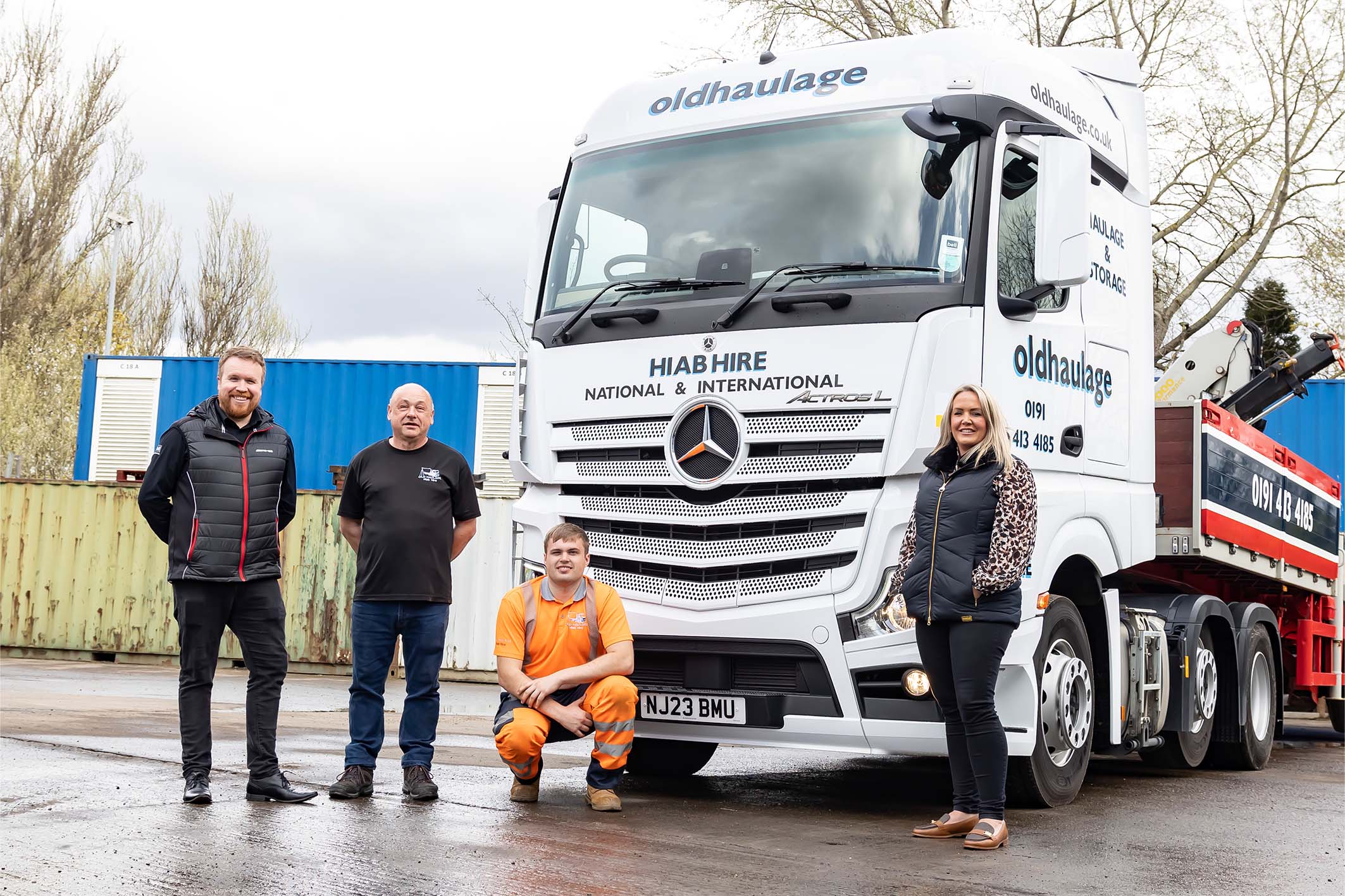 Old Haulage acquires its first Mercedes-Benz tractor unit