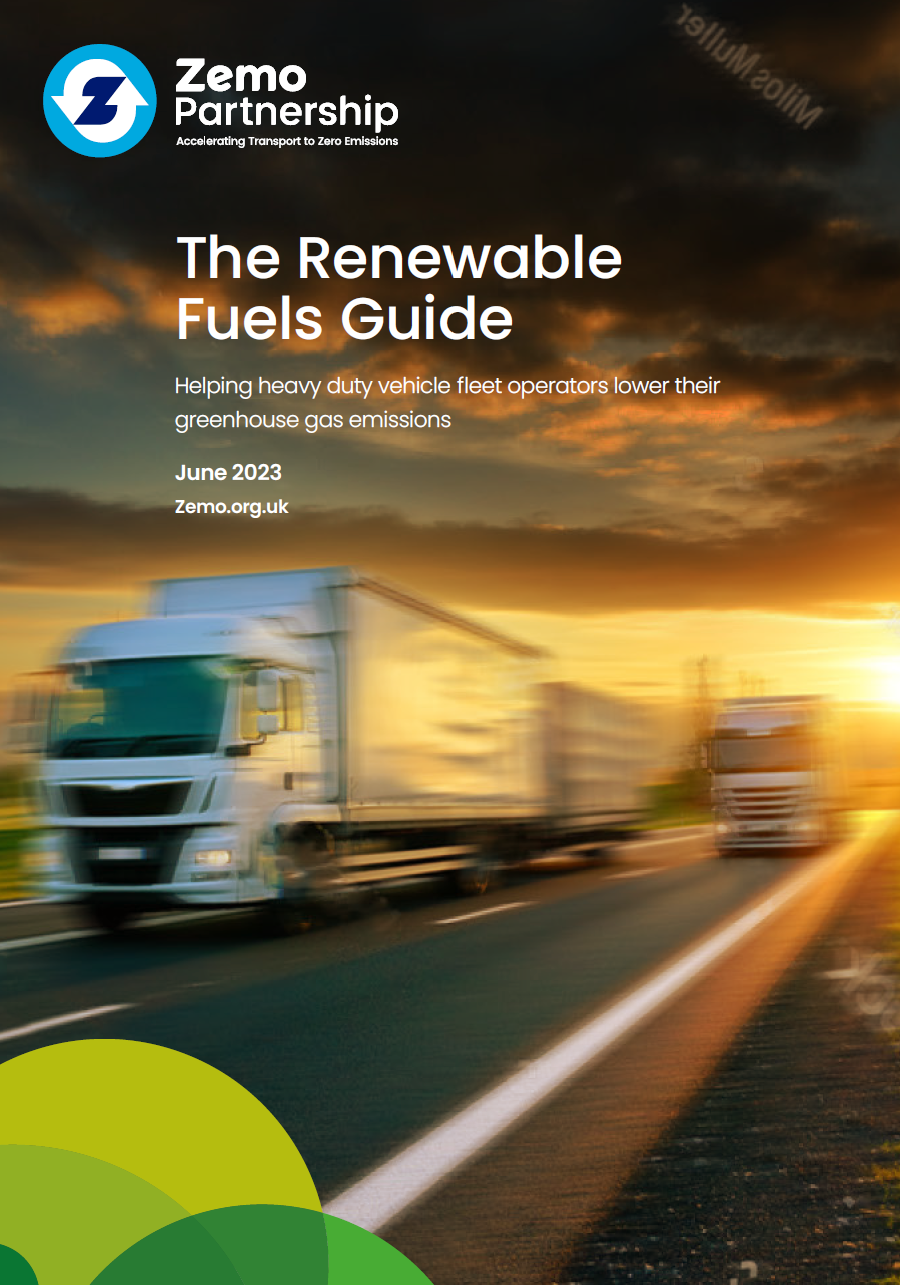 Renewable fuels guide to help heavy fleets cut carbon emissions